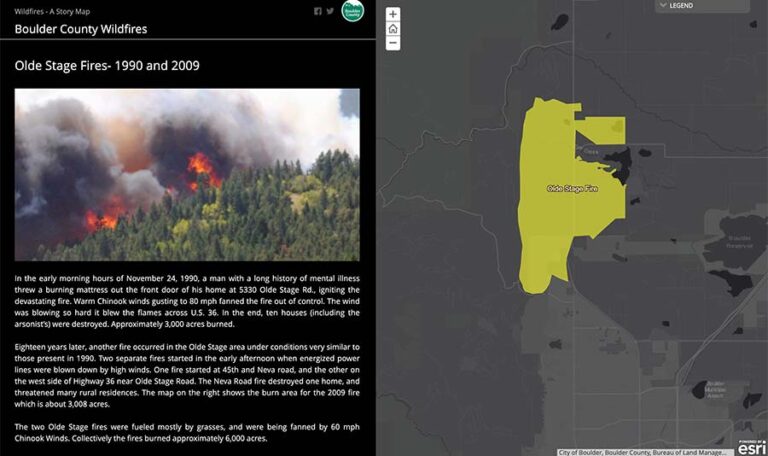 Boulder County Wildfire History – Wildfire Partners