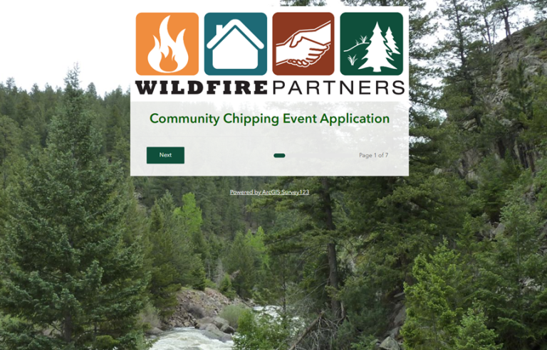 Community Chipping – Wildfire Partners